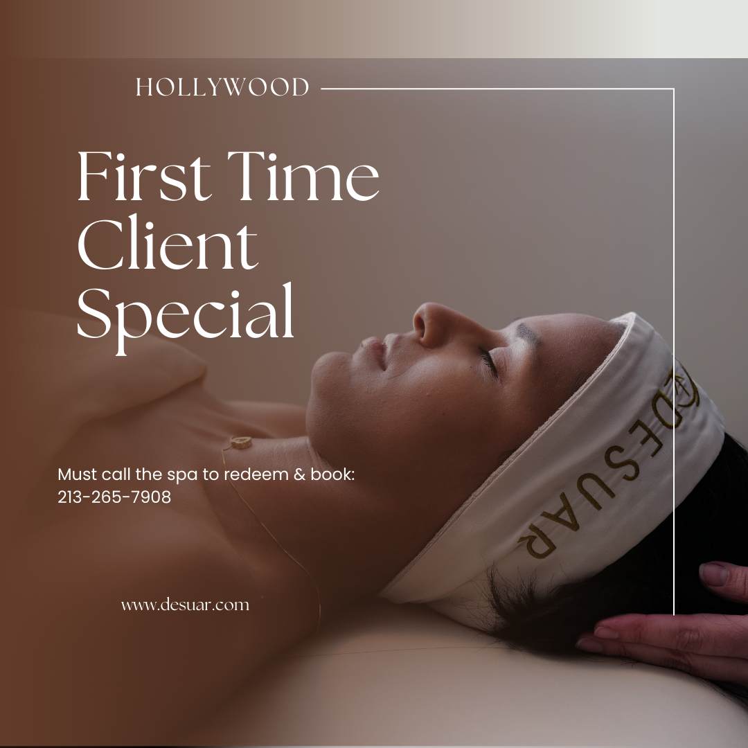 First time Client – Desuar Boutique & Spa
